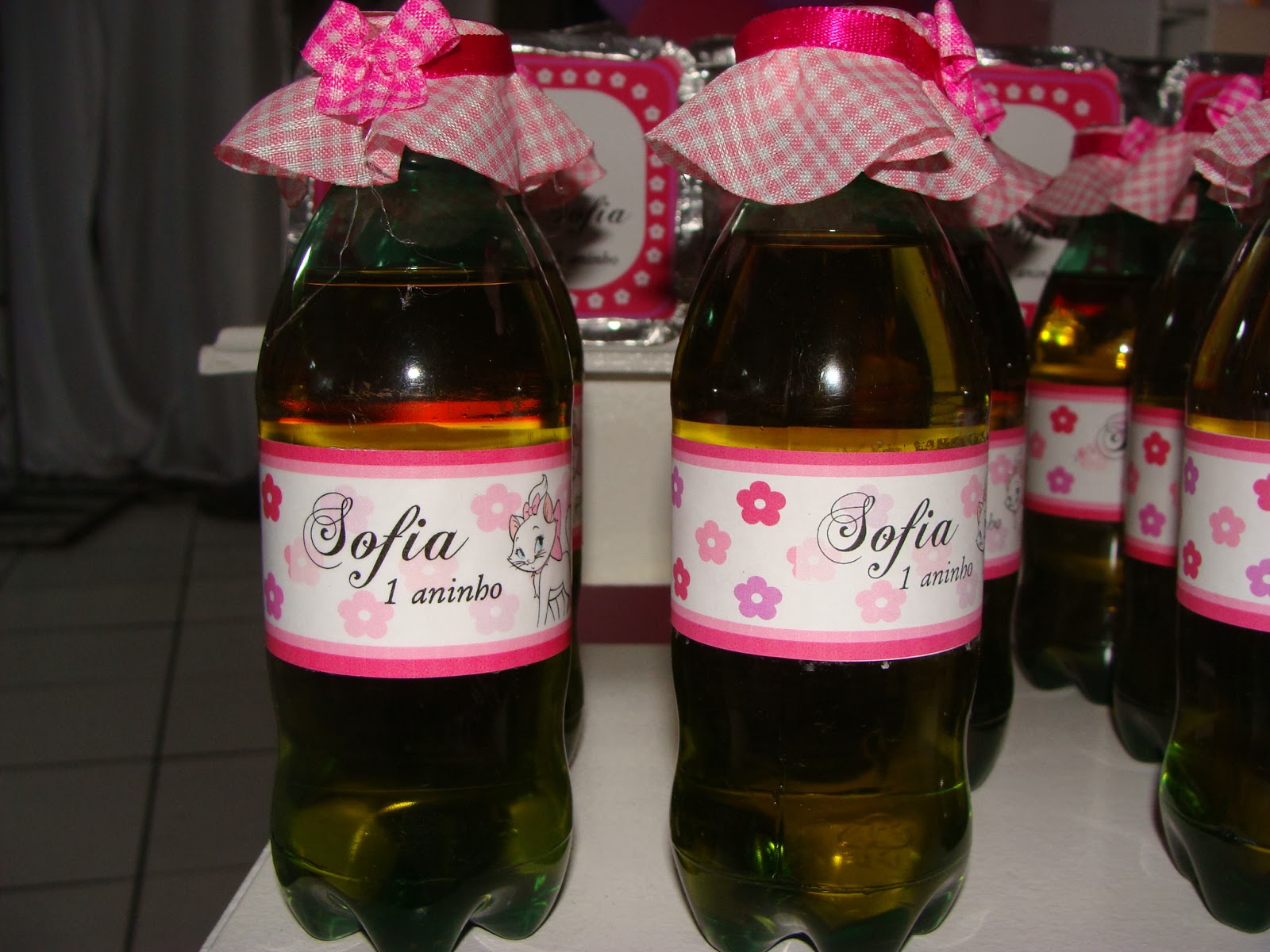 Garrafinha de refri personalizada - R$: 2,50 - testes