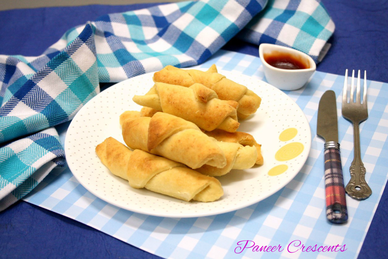 Paneer Croissants | How to make Paneer Croissant Sticks ~ For Your Kitchen