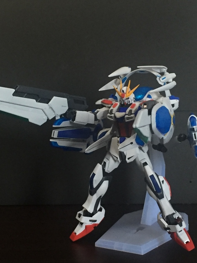 Custom Build: HG 1/144 Perfect Build Strike Gundam