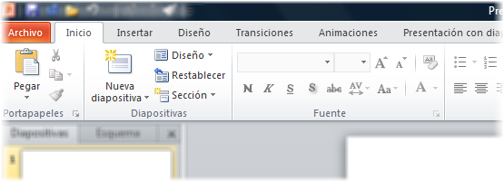 tazek-blog oficial: Menus de Power Point