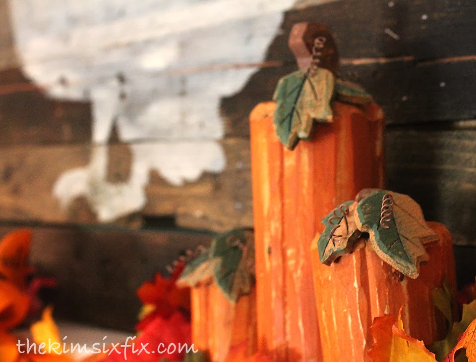 The perfect mantle for any house hosting Thanksgiving dinner this year!