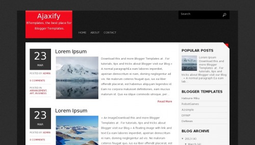 10 Template Blogger Keren Gratis