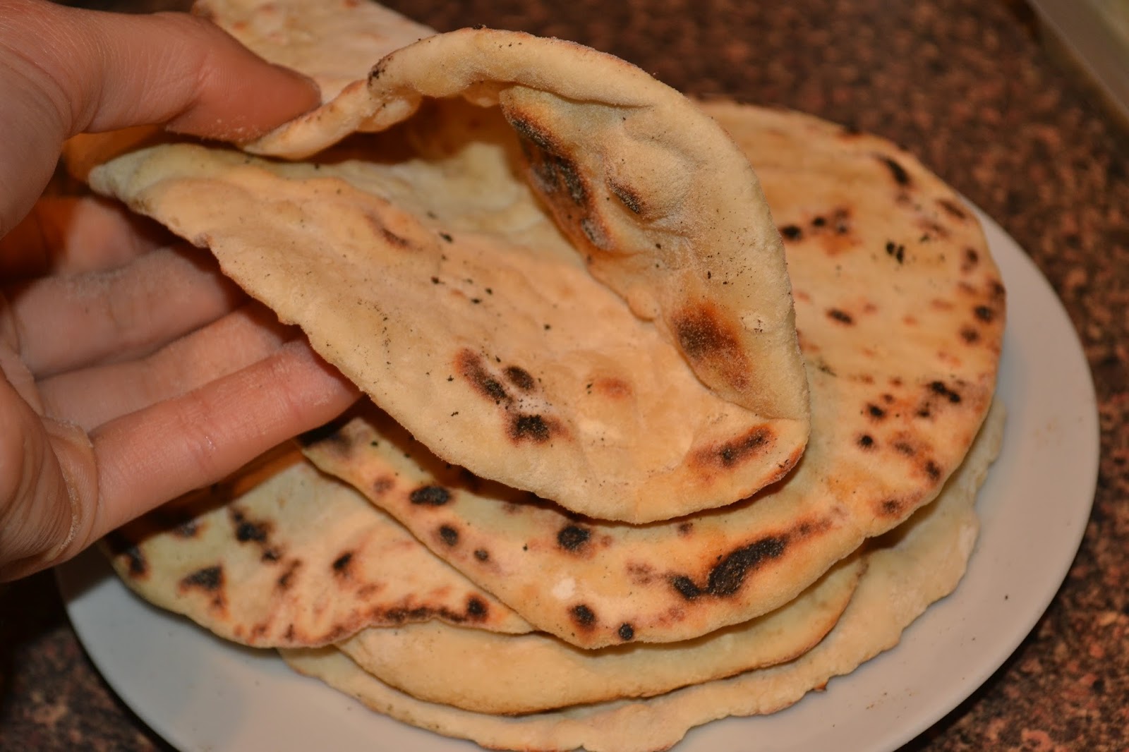Pain pita maison // Homemade pita bread | m&m's