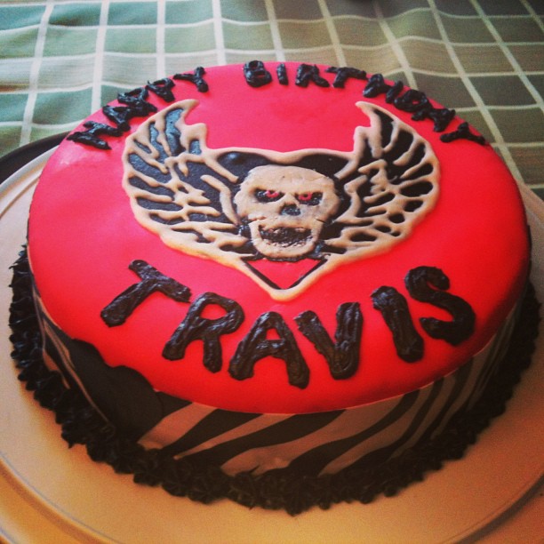 The Frazzled Crafter: Bret "The Hitman" Hart Cake