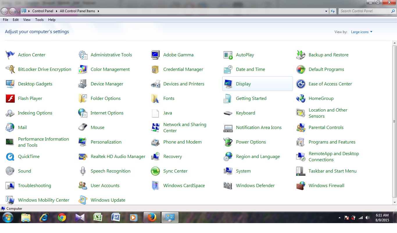 TUTORIAL ILMU KOMPUTER: Cara Menghubungkan LCD Proyektor ke Komputer