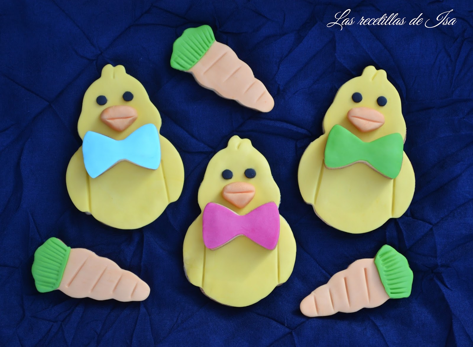 Las recetillas de Isa: Galletas "pollitos"