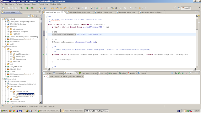 Java Frameworks & APIs: EJB JPA - Ejemplos para descargar