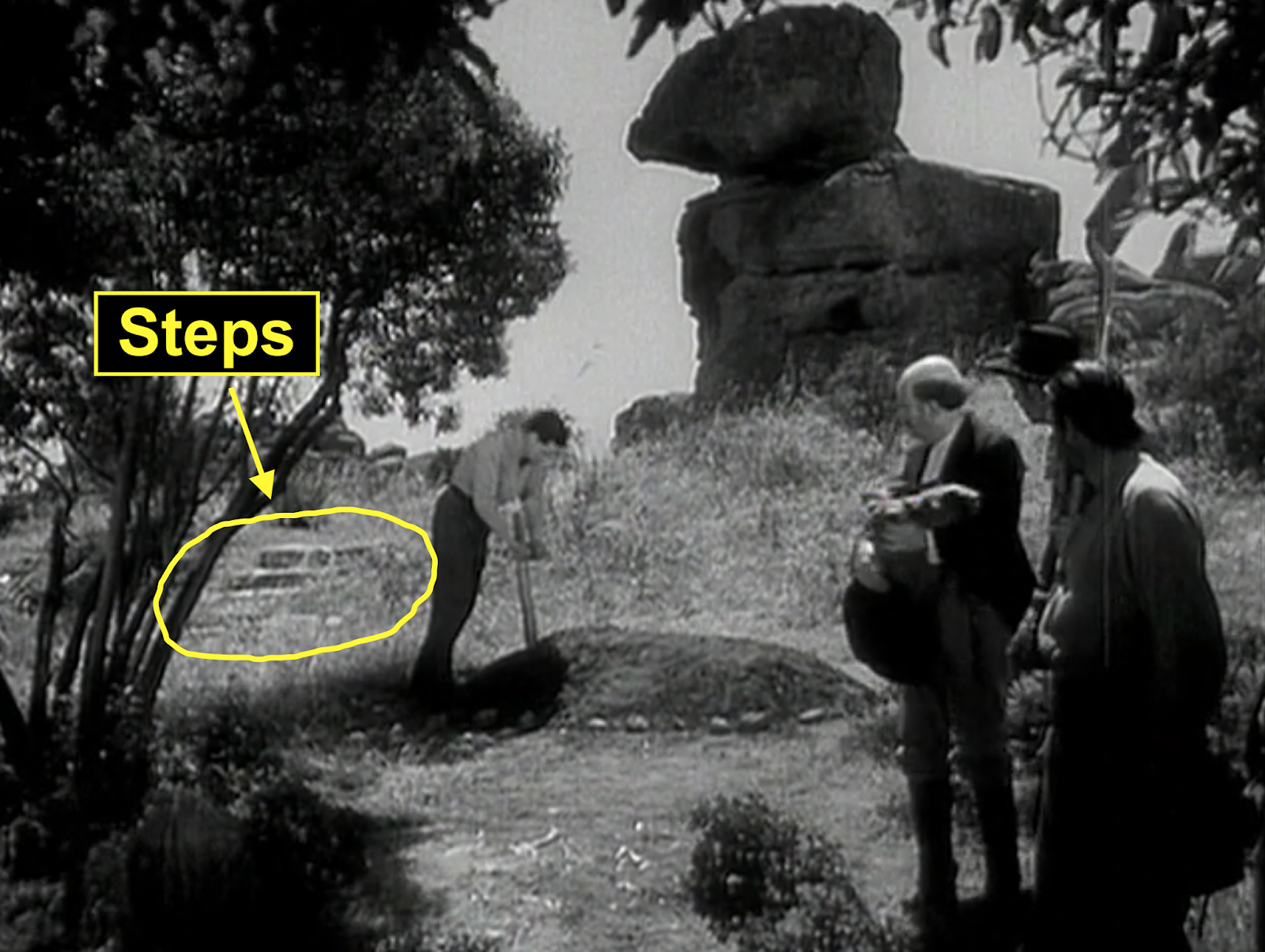 Iverson Movie Ranch: Ancient movie steps near Lone Ranger Rock may be ...