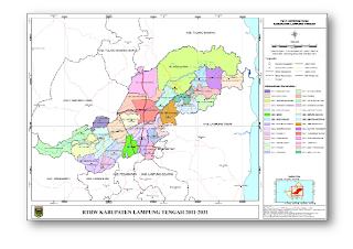 Peta Kabupaten Lampung