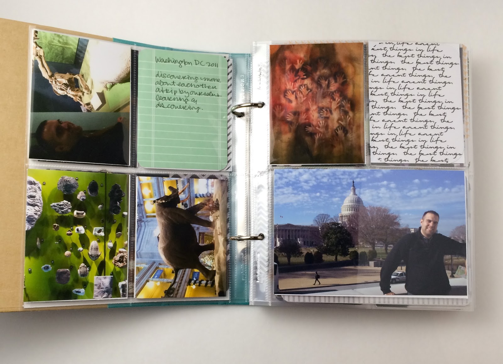 five sixteenths blog: My First Project Life Album