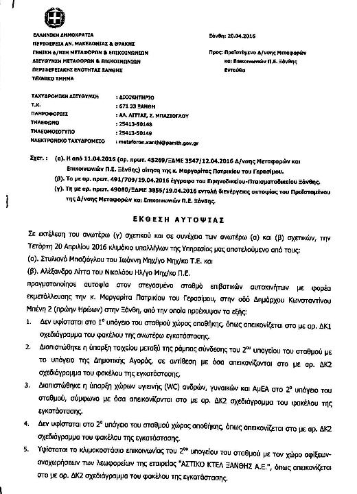 ΥΠΟΓΕΙΟ ΠΑΡΚΙΝΓΚ! Άλλα τοπογραφικά στην Πολεοδομία, άλλα στη Διεύθυνση ...