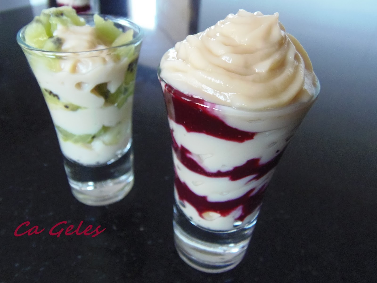 VASITOS DE FRUTA Y CREMA PASTELERA MICRO