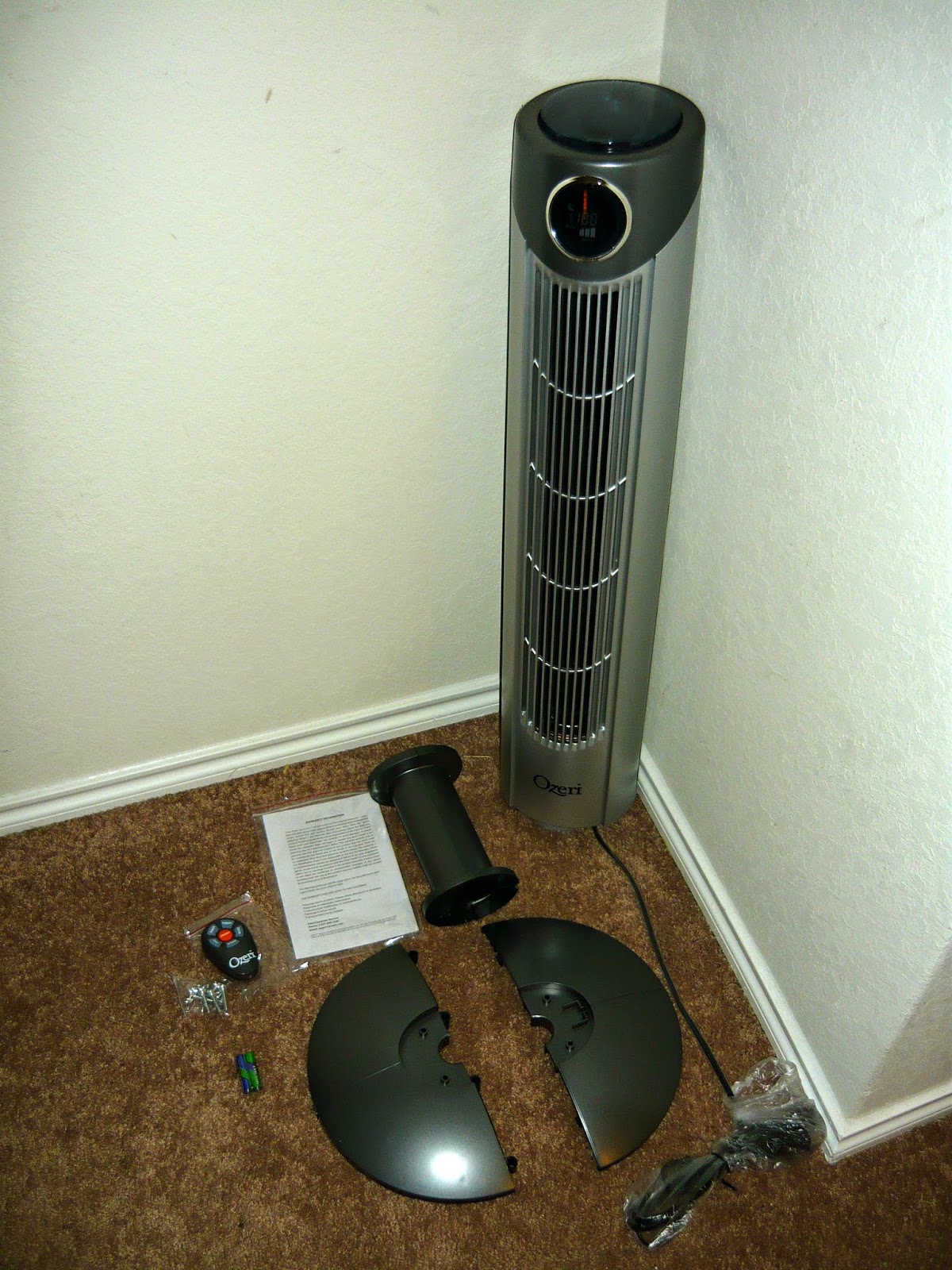 Enjoying the Breeze With My Ozeri Ultra Wind Fan