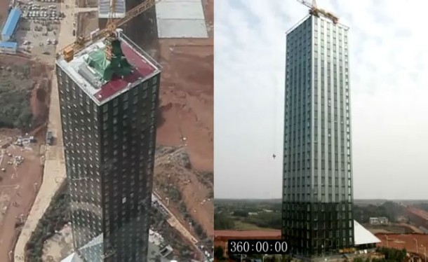 Interesting facts you didn't know: The fastest ever built building