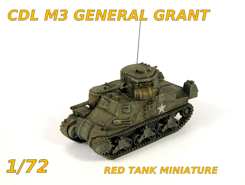 Gulumik Military Models: M3 CDL General Grant 1/72