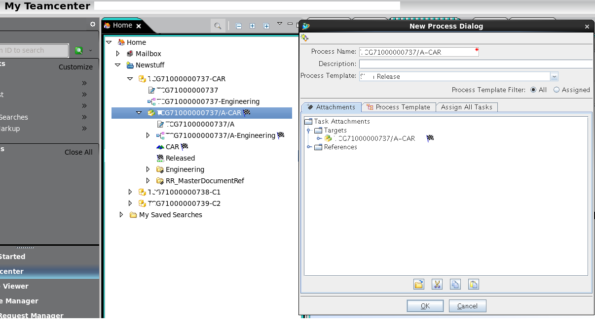 Teamcenter Open Gate: WorkFlow Creation :Release Object / Remove Status