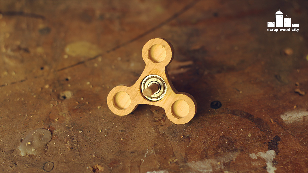 scrap wood city: How I made an experimental wooden fidget spinner