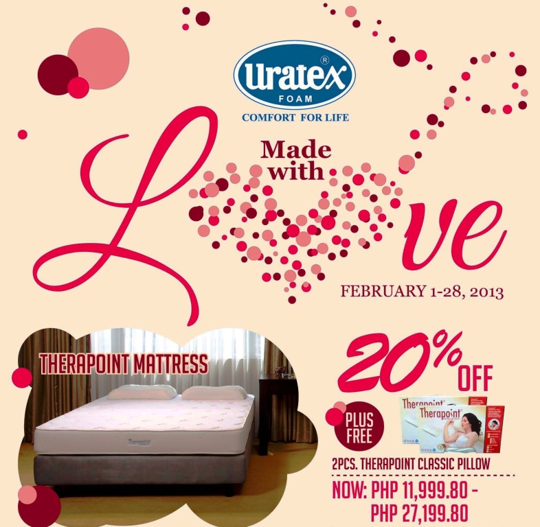 Manila Shopper: Uratex Feb 2013 Promo