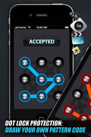 Virtual-Hideout.com: Dot Lock Protection Free - Secure Your iPhone/iPad ...
