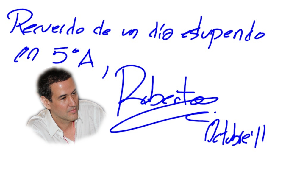 Creación literaria en Primaria: Roberto Santiago firma en la PDI