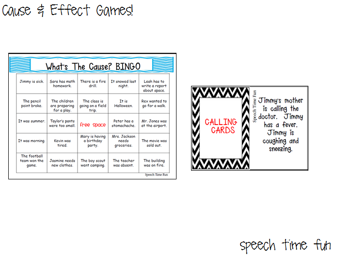 Reading Comprehension Stories Cause Effect Games 