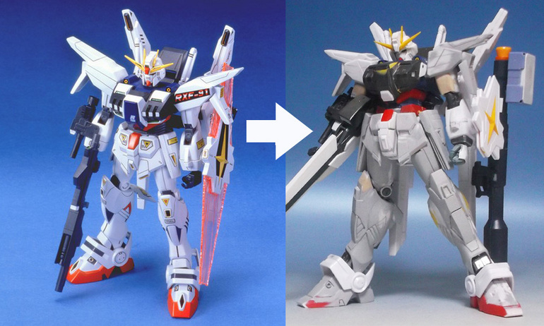 大光明株式會社: mqubee's GUNDAM RXF 91 重裝改