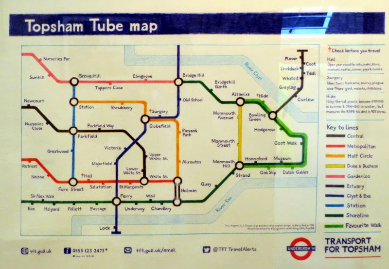 JSBlog - Journal of a Southern Bookreader: Mapping Topsham