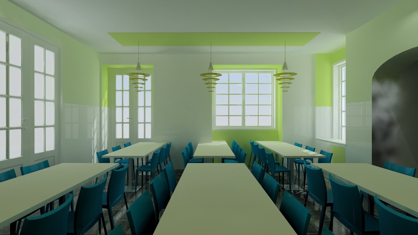 APEENEEG - Núcleo de Ensino Estrela Guia: Remodelação do refeitório
