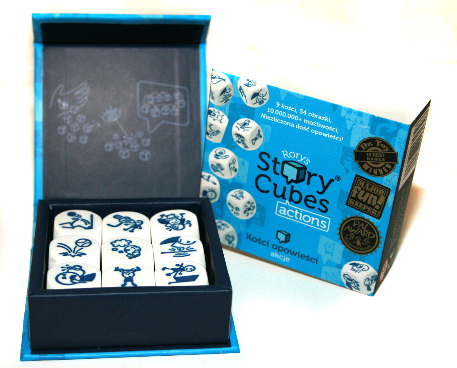 Gry na Planszy: Story cubes actions