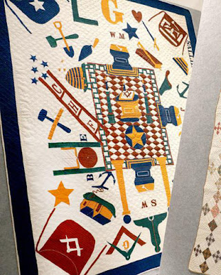 Barbara Brackman's MATERIAL CULTURE: Masonic Quilts & the Hasson Sisters
