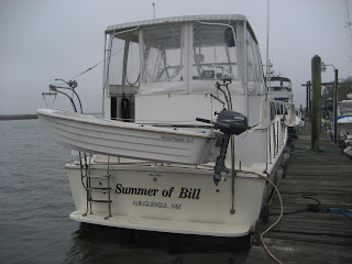 Summer of Bill: SOB and Alan Jackson's boat docked next to each other.