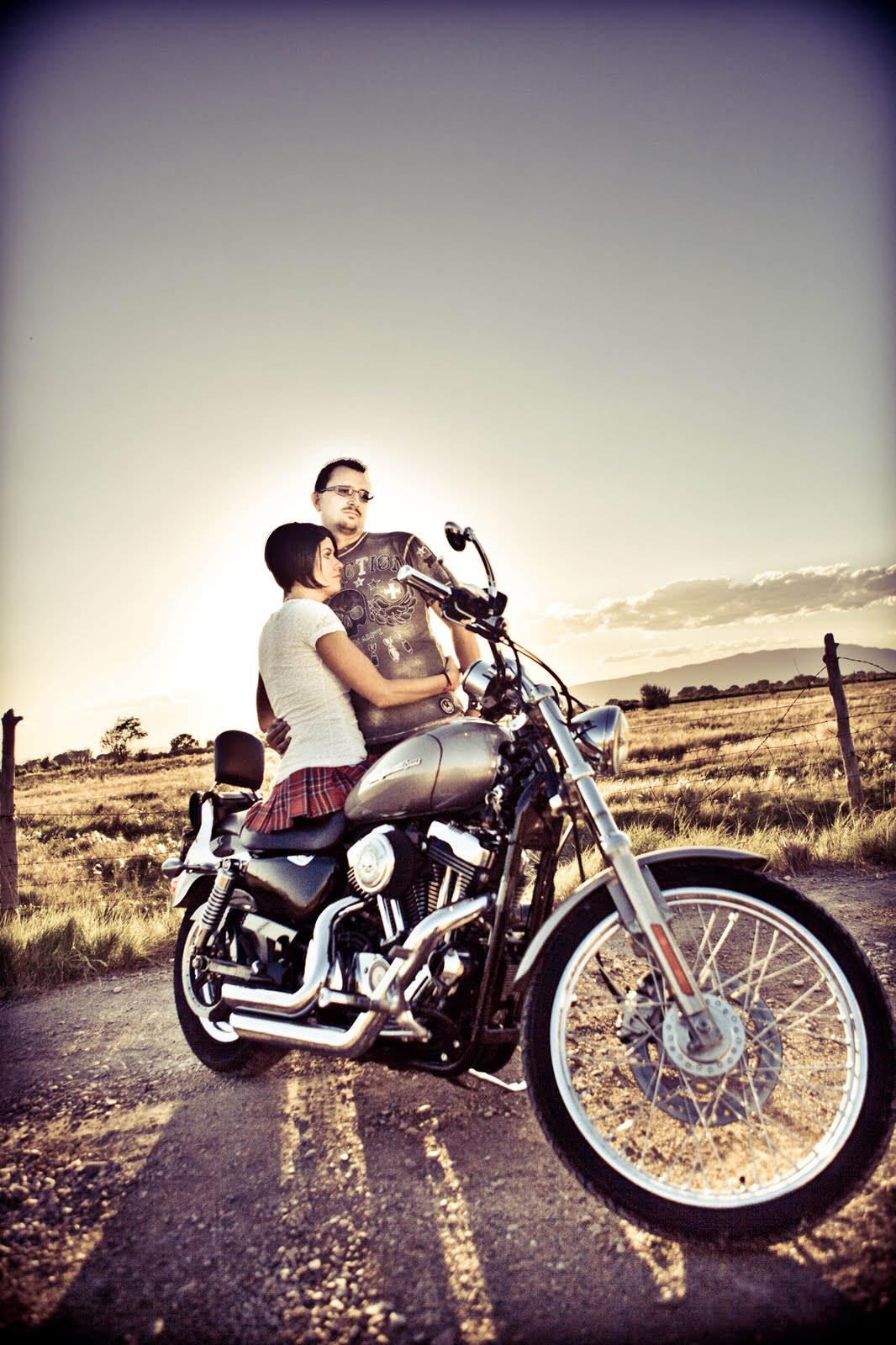 Vivid by Annie: Couples Motorcycle shoot