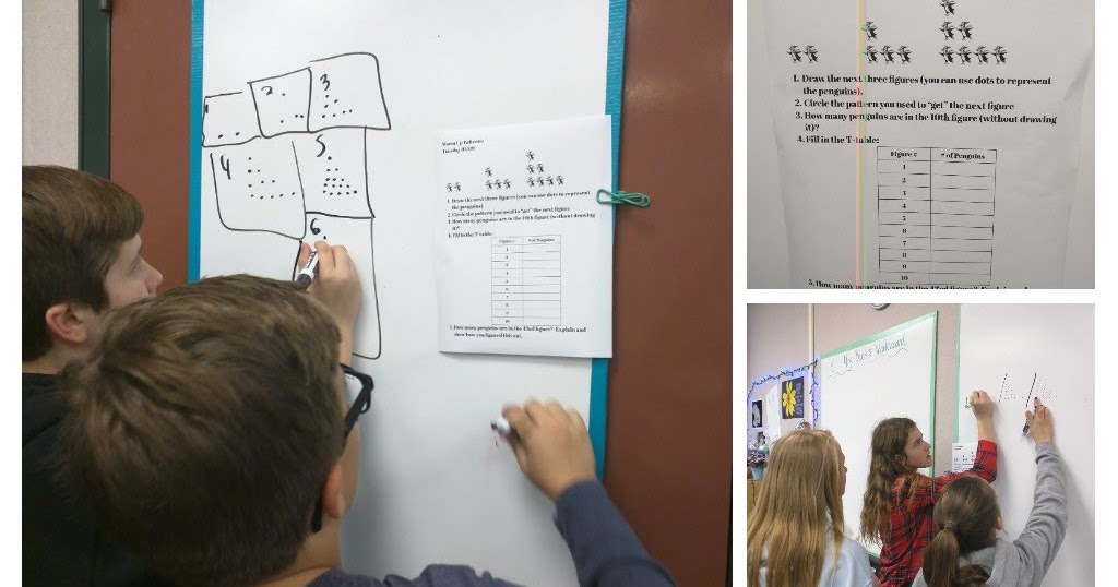 TeachteKBeck : Math Warm Ups on Whiteboard Walls