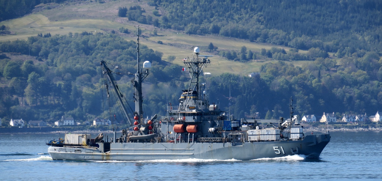 River Clyde Photography: USNS Grasp (T-ARS-51)