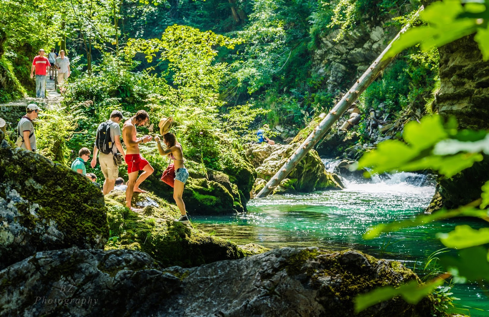 Blejski vintgar (Vintgar gorge) - Bled, Slovenia