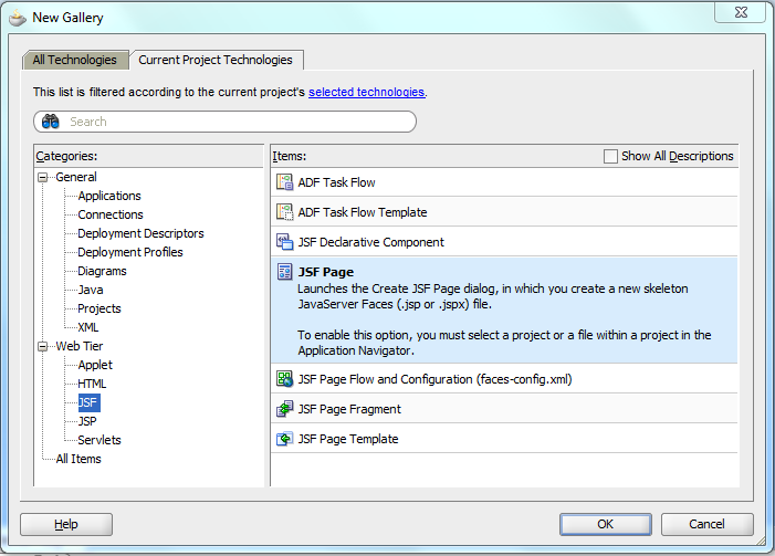 Learning SOA: Binding variable in ADF-Hello World