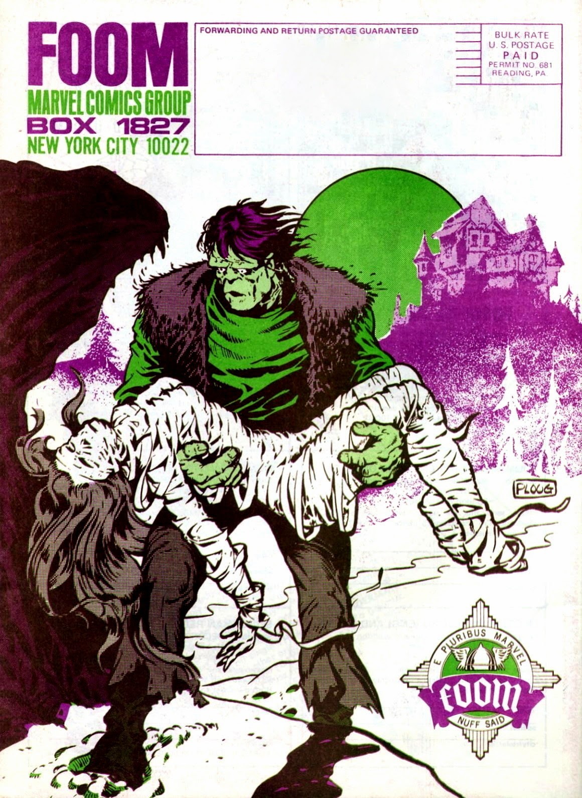 CRIVENS! COMICS & STUFF!: THE FABULOUS FANTASTIC FOOM COVER GALLERY ...