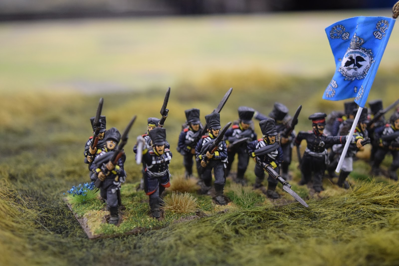 Während des Krieges: Prinz August at Kulm