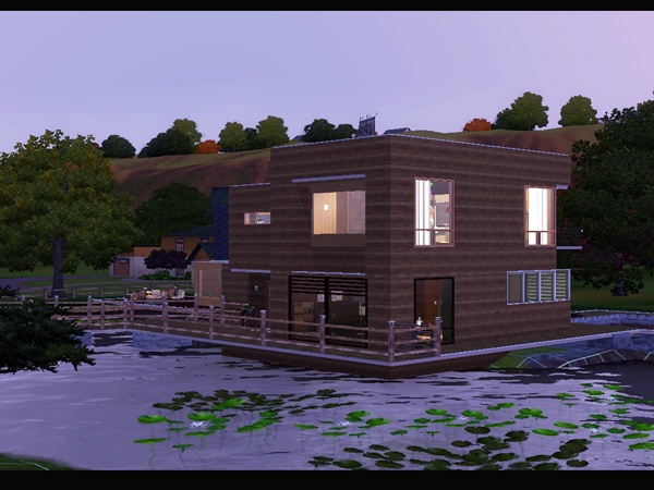 Koalafolio sims3 House : [LIVING DESIGN] WATER HOUSE THE SIMS 3