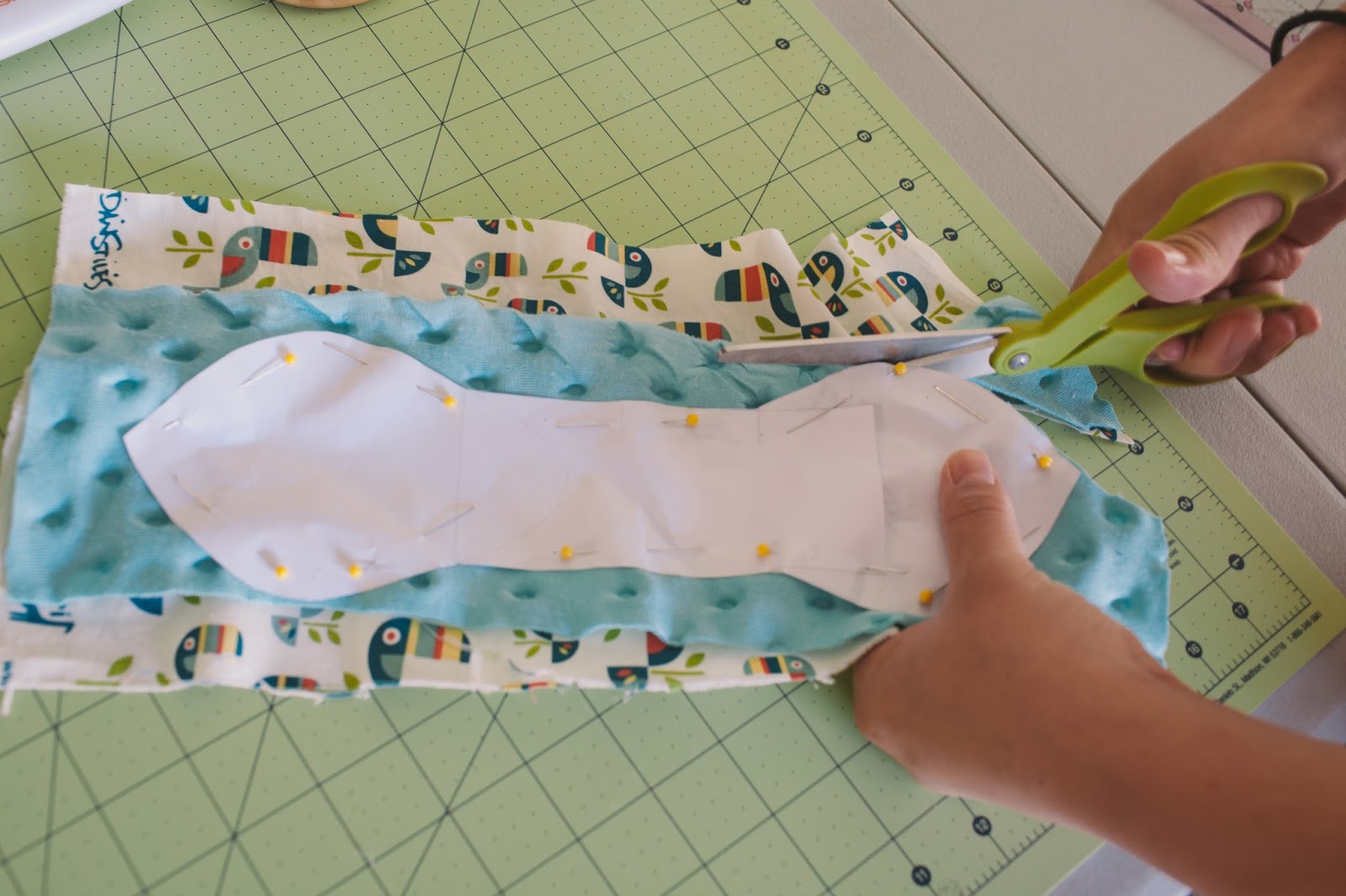 The Parker Project: Step by Step Organic Fabric Teething Toy Tutorial