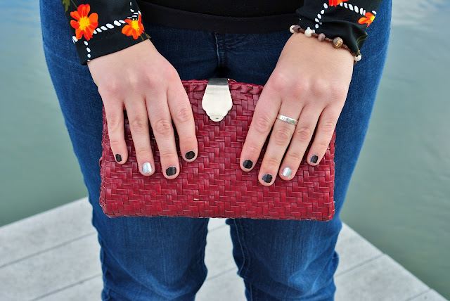 Thrifting Through Life: Floral Handmade Shirts and Resolutions