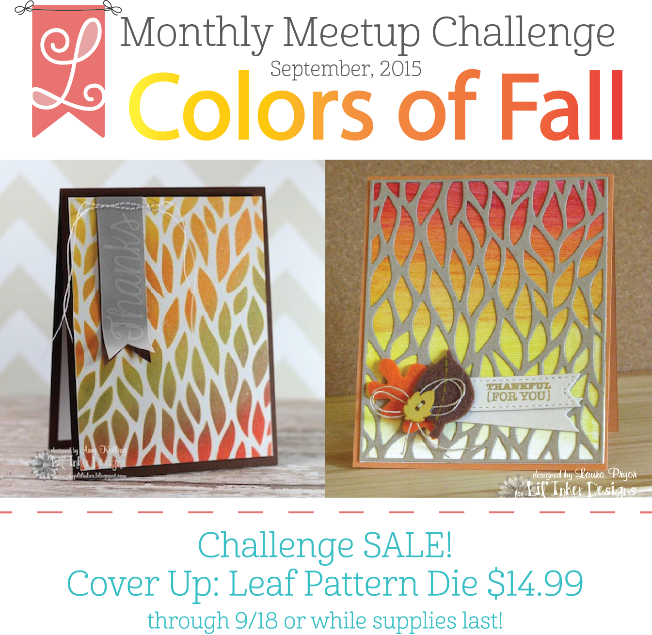 Lil' Inker Designs: September Monthly Meetup Challenge!