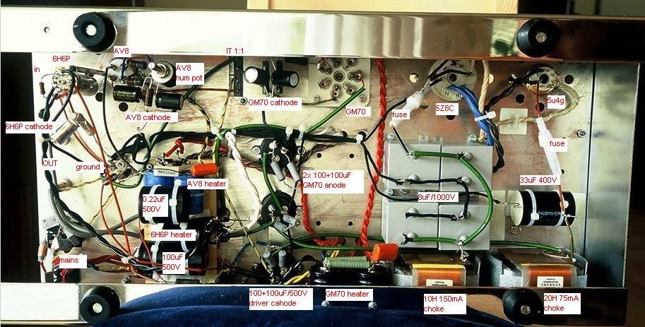 DIYTRIODE. : Historyczne: budowanie wzmacniacza GM70 10 lat temu POCZĄTEK