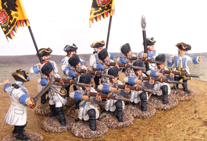 Miniature Soldiers: Austrian 'German' infantry, fusiliers and ...