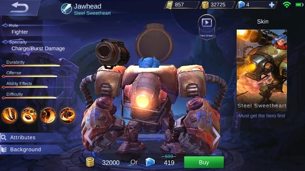 Jawhead - Skills and Abilities - Epic Comeback