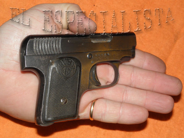 EL ESPECIALISTA: Pistola RUBY calibre 6.35 mm Browning.