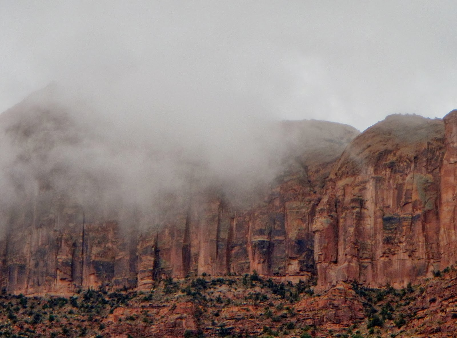 The Southwest Through Wide Brown Eyes: Riding the Clouds.