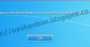 Login Error "The Security Database on the Server Does Not Have a Computer Account for This ...