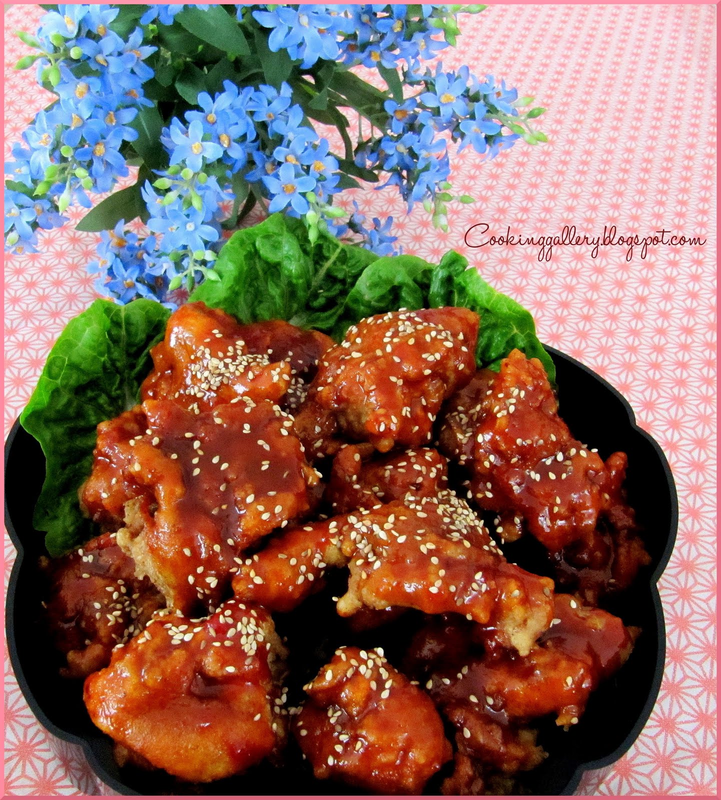 Yangnyeom Tongdak - Korean Fried Chicken | Cooking Gallery