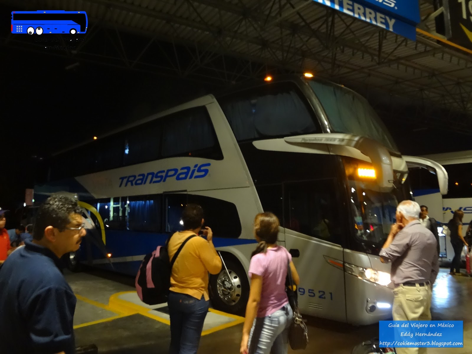 Viajando en Transpais Vista